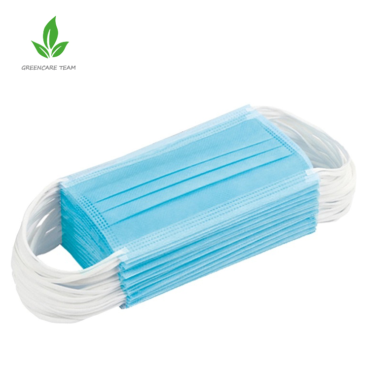 3PLY PP Non Woven Face Mask Disposable Protective Face Mask with ...